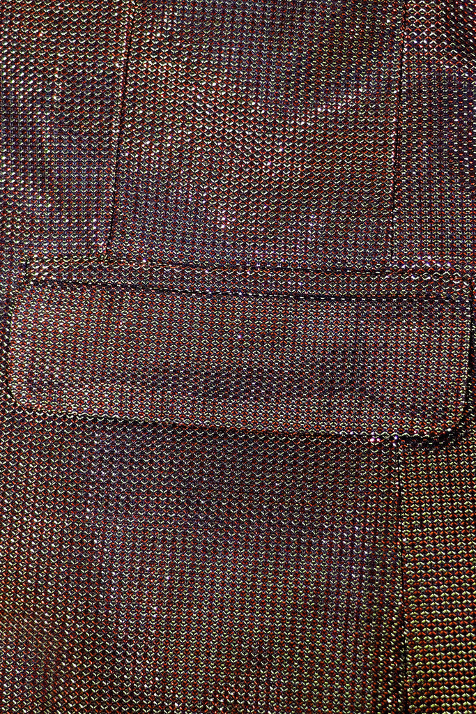 ZAPAKA Men Sparkly Brown Men's Prom Blazer One Button Shawl Lapel Men's ...