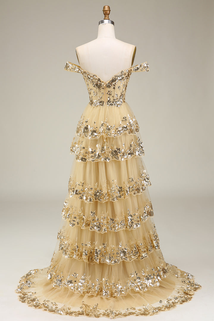 Gold Prom Dresses, Gold Formal Gowns - Zapaka – ZAPAKA