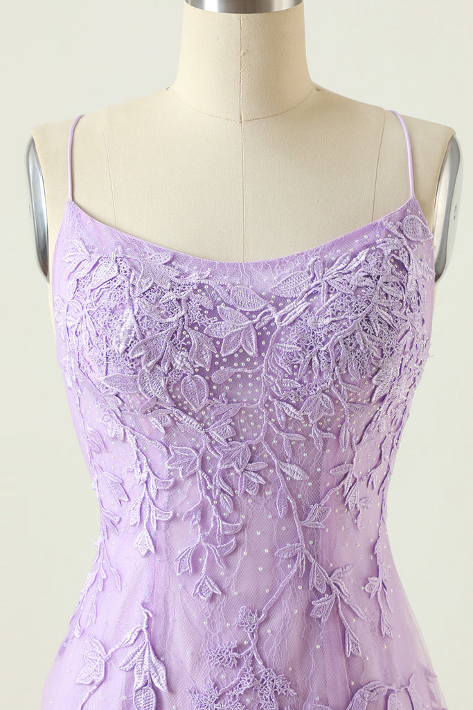 Zapaka Women Purple Homecoming Dress Tight Bodycon Sleeveless Cocktail ...